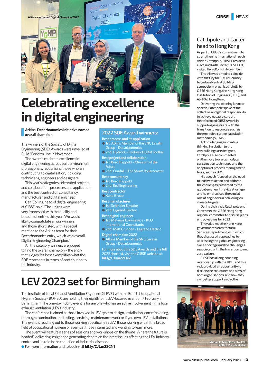 CIBSE Journal January 2023