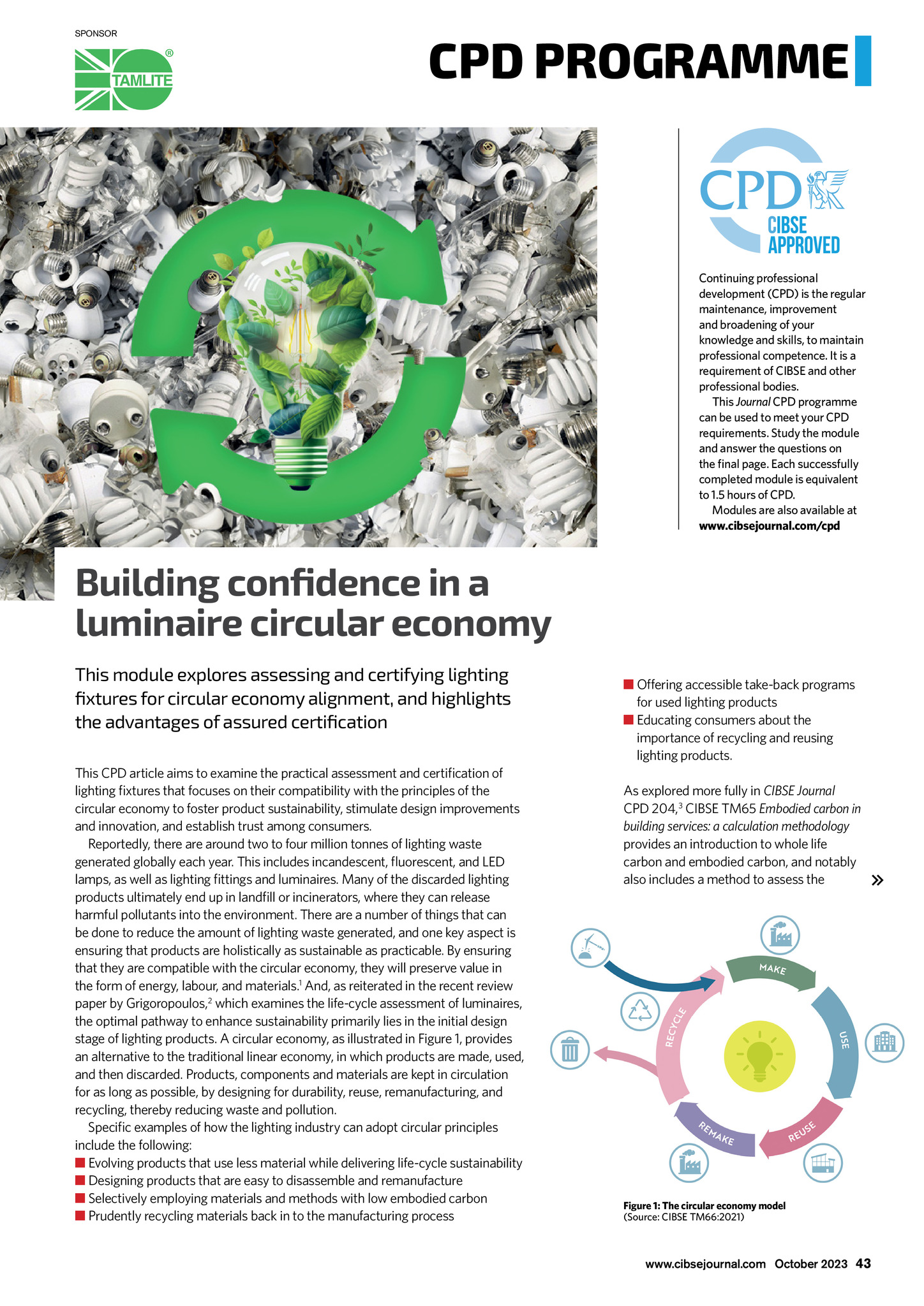 sponsor cpd programme continuing professional development cpd is the ...