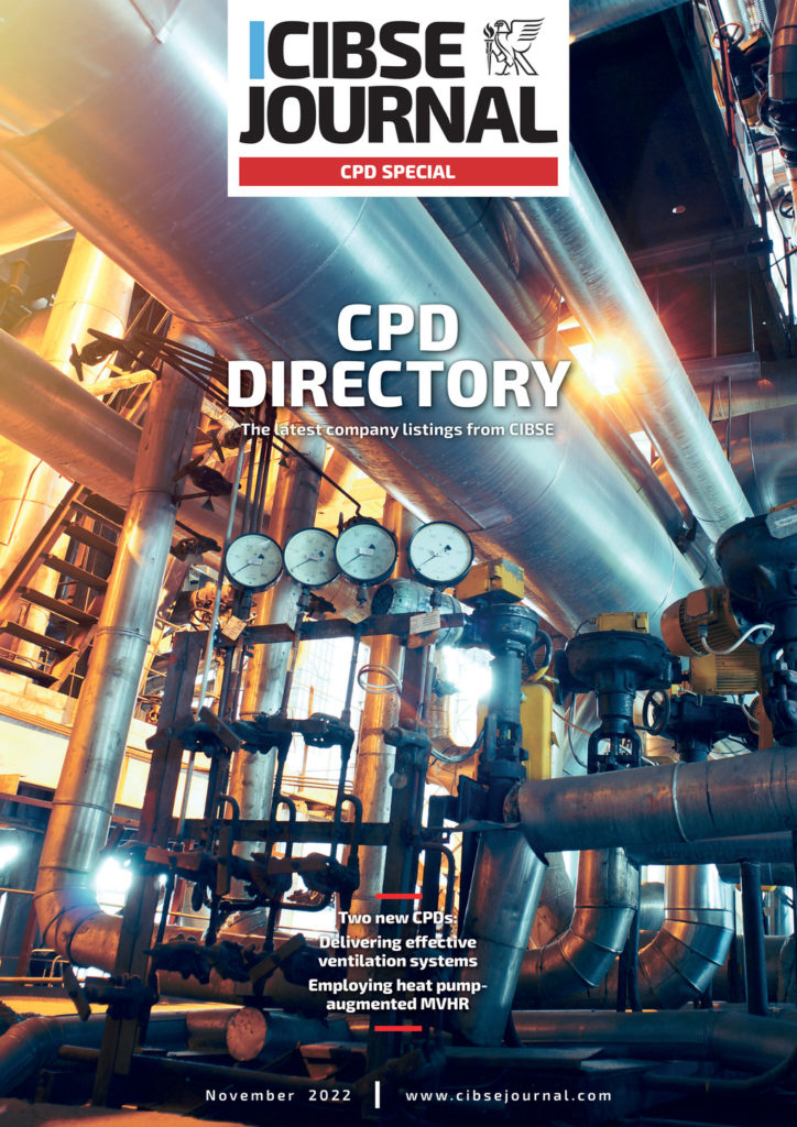 November 2022 Supplement - CIBSE Journal