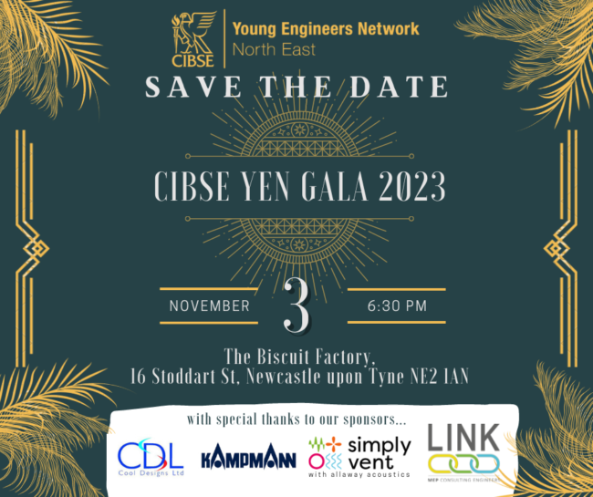 Save the date: CIBSE YEN Gala Ball - CIBSE Journal
